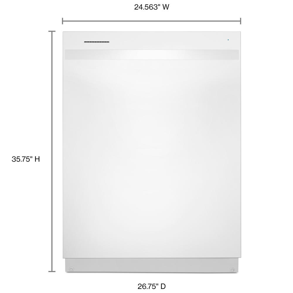 Kenmore 22-14142 24" Built-In Dishwasher w/ Stainless Tub - White