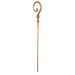 Kings Staff Gold 5foot Costume Accessory