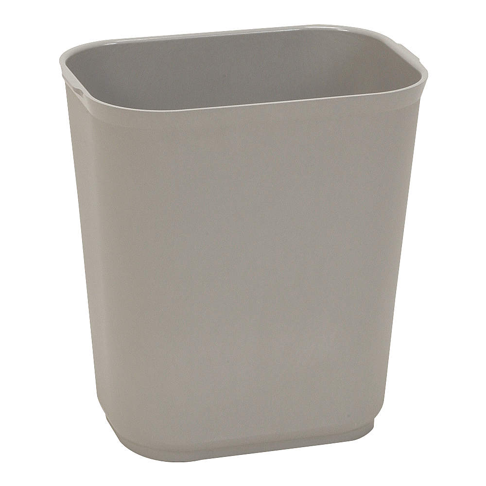 iLiving Commercial Fiberglass Fire-Resistant Trash Can, 7 quart or 1.75 ...