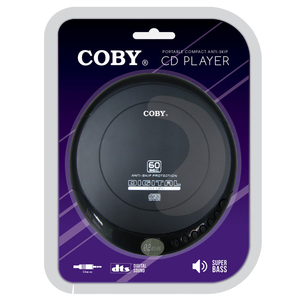Portable CD Player CD-191-BLK Black