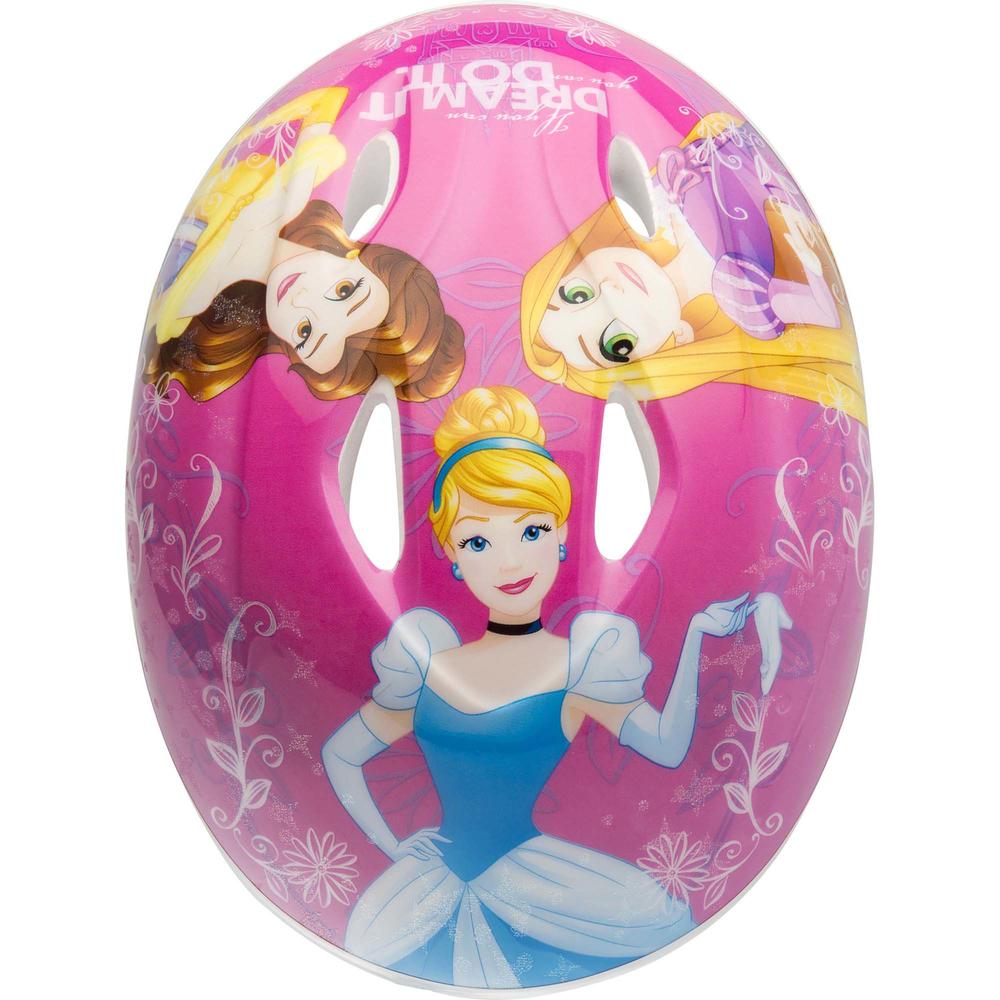 7073381 Disney Princesses Rule Toddler Helmet - Pink/Purple