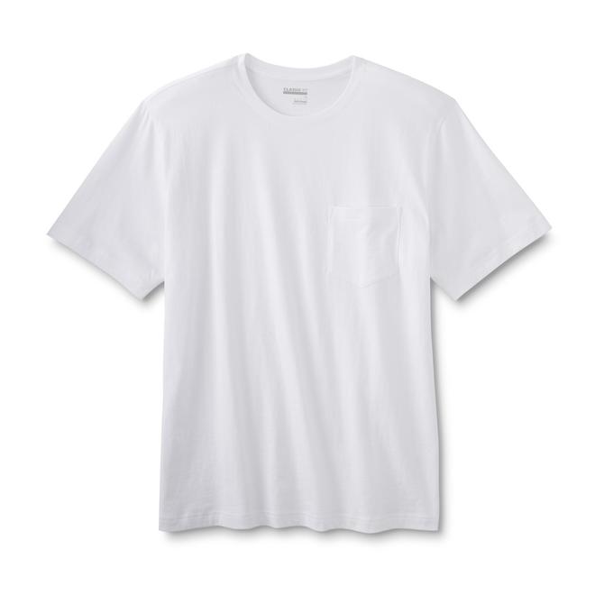 Basic Editions Men's Classic Fit Pocket T-Shirt
