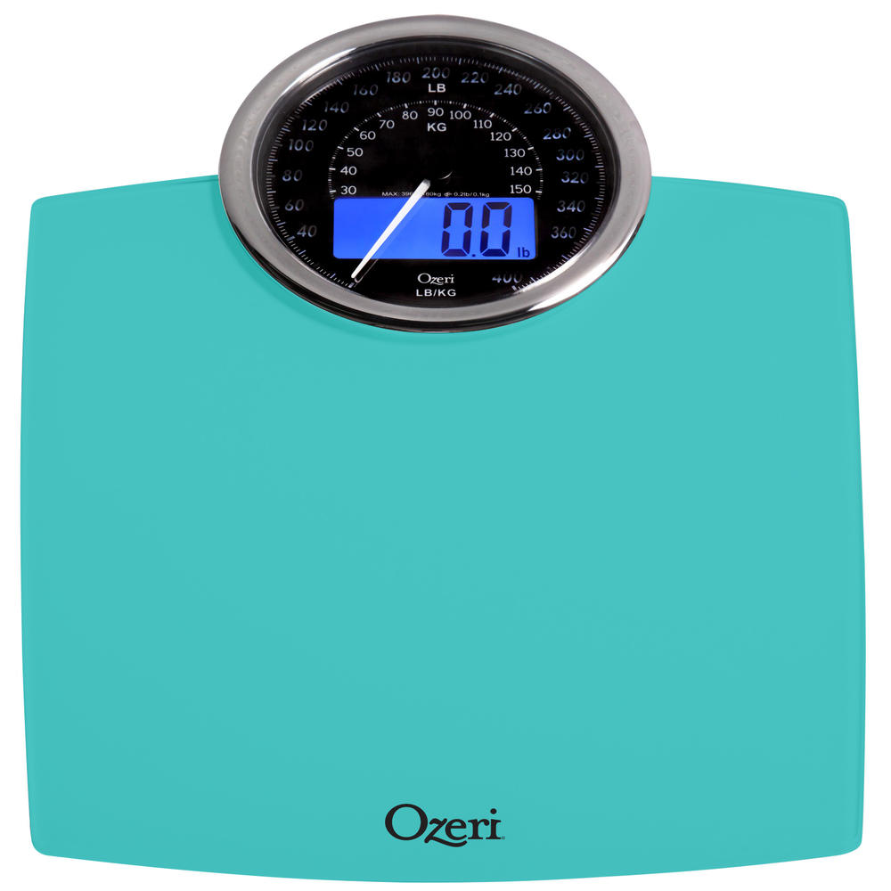 Ozeri Rev 400 lbs (180 kg) Bathroom Scale with Electro-Mechanical ...