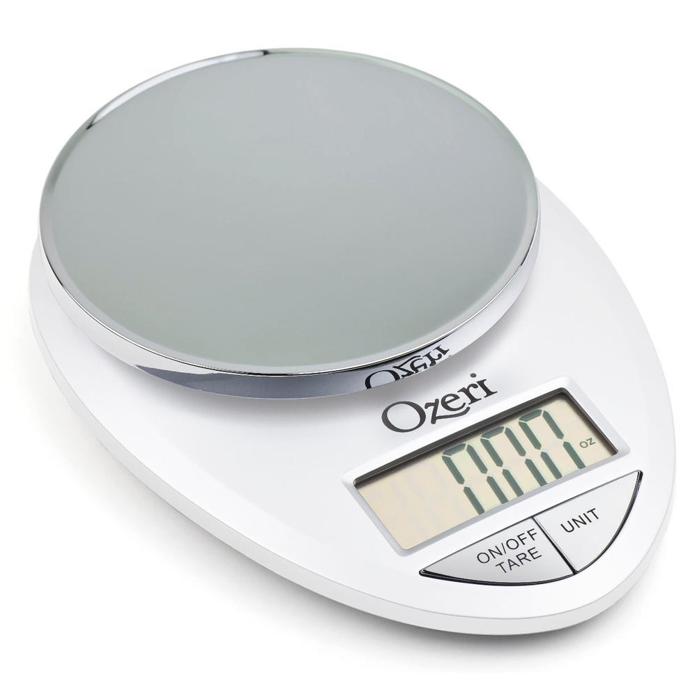 Ozeri Pro Digital Kitchen Food Scale, 0.05 oz to 12 lbs (1 gram to 5.4 kg)