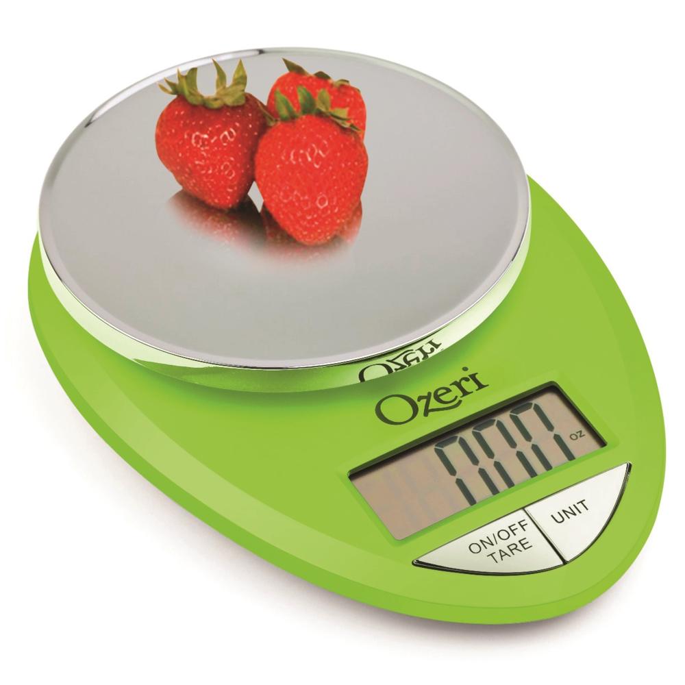 Ozeri Pro Digital Kitchen Food Scale, 0.05 oz to 12 lbs (1 gram to 5.4 kg)