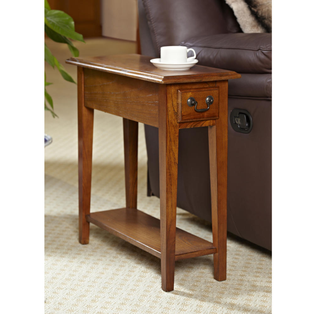 Leick Chairside Small End Table-Medium finish