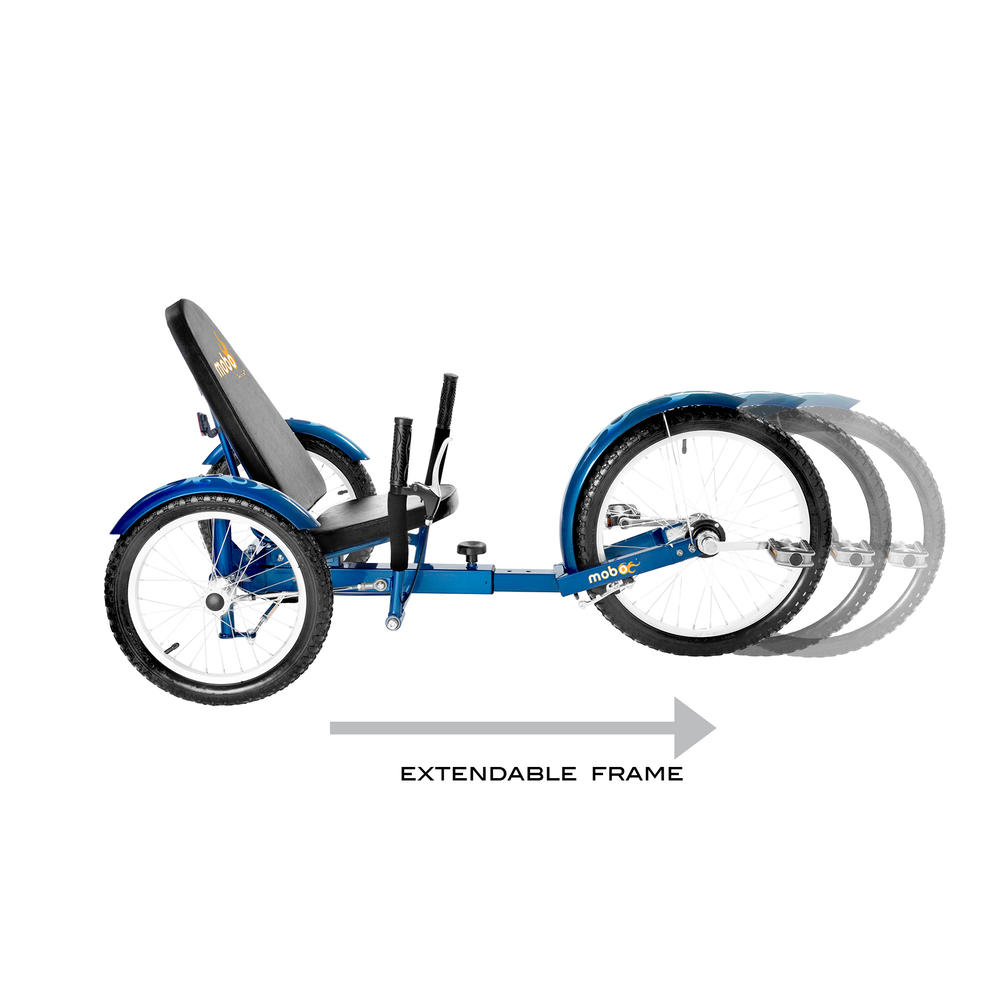MOBO Triton- The Ultimate Three Wheeled Cruiser (Blue)