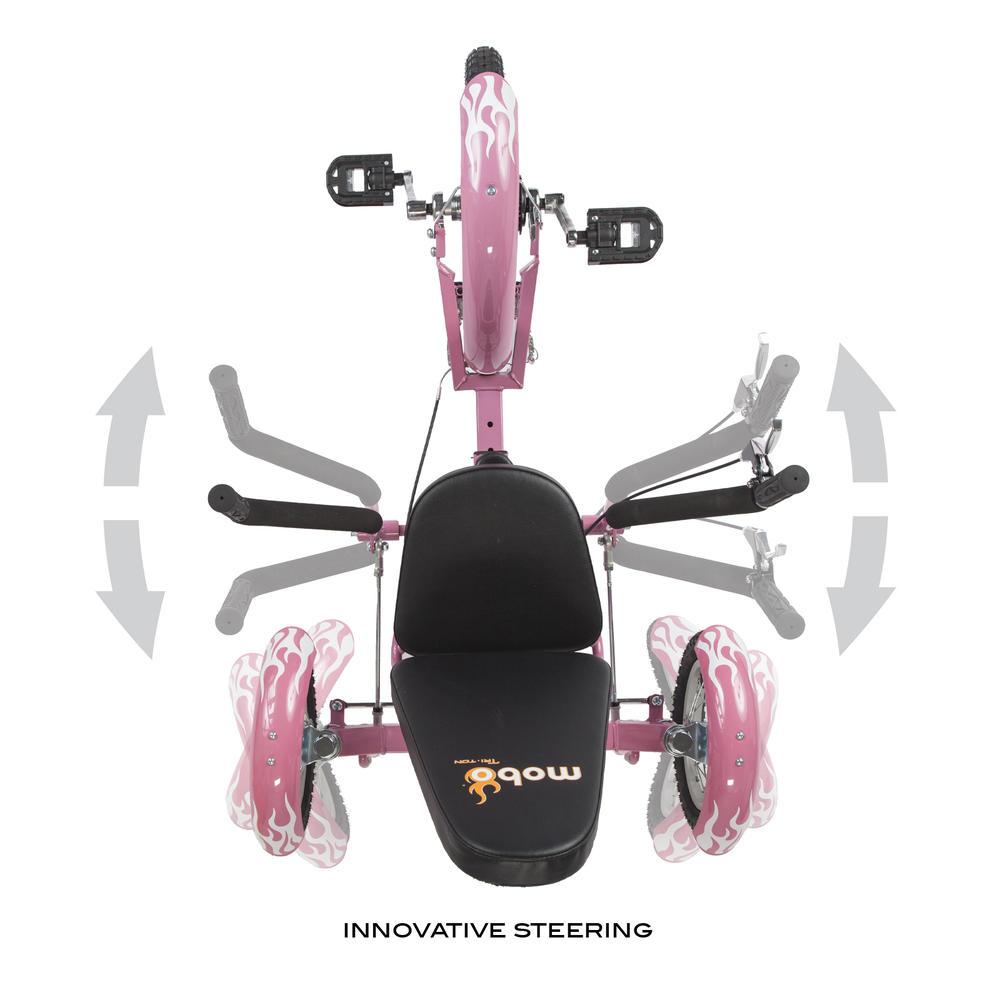 MOBO Triton- The Ultimate Three Wheeled Cruiser (Pink)