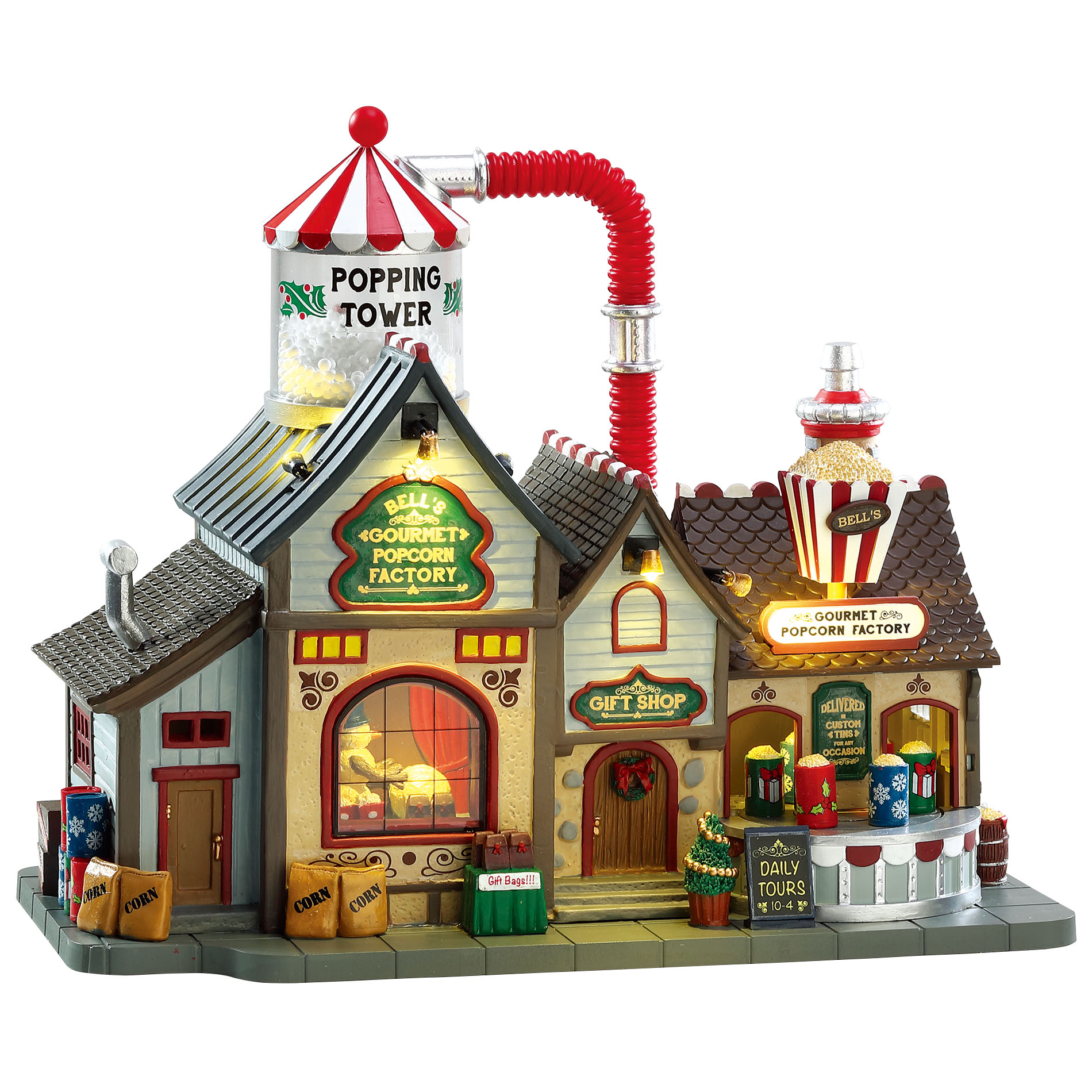 Lemax Village Collection Christmas Village Building, Bell'S Gourmet ...