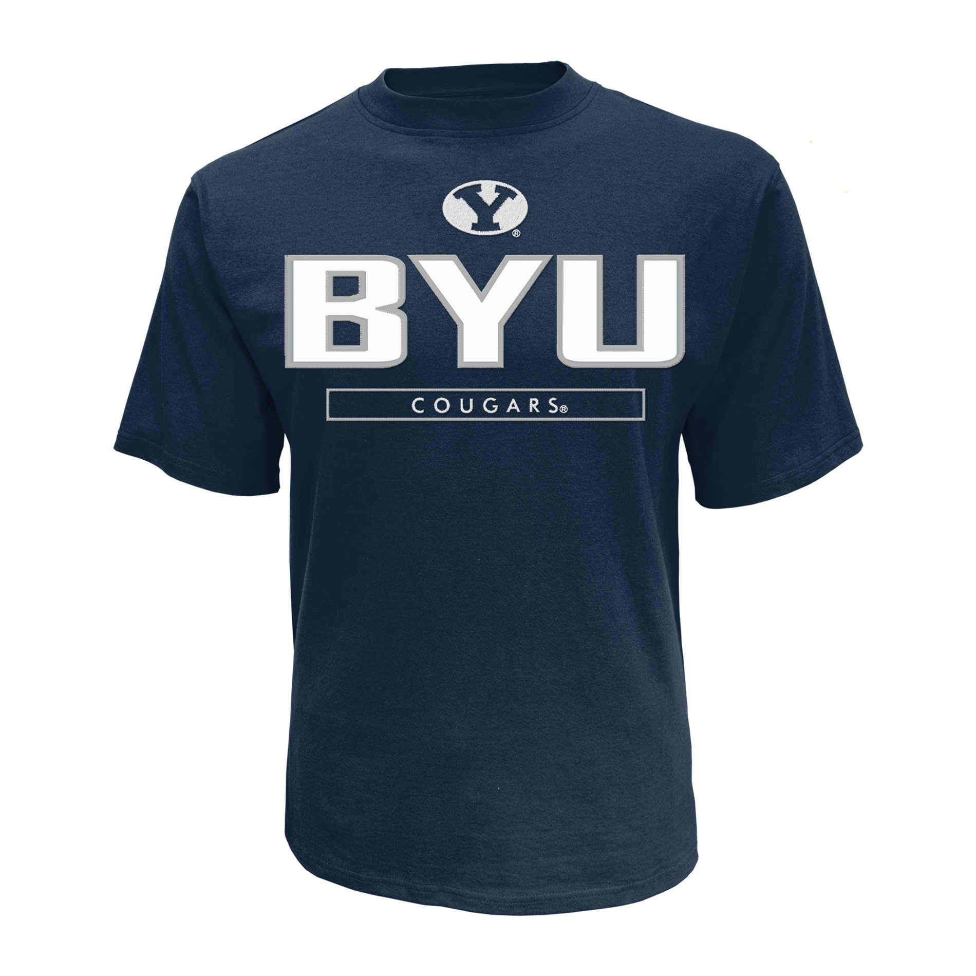 NCAA Men’s Big & Tall Applique T-Shirt - BYU Cougars