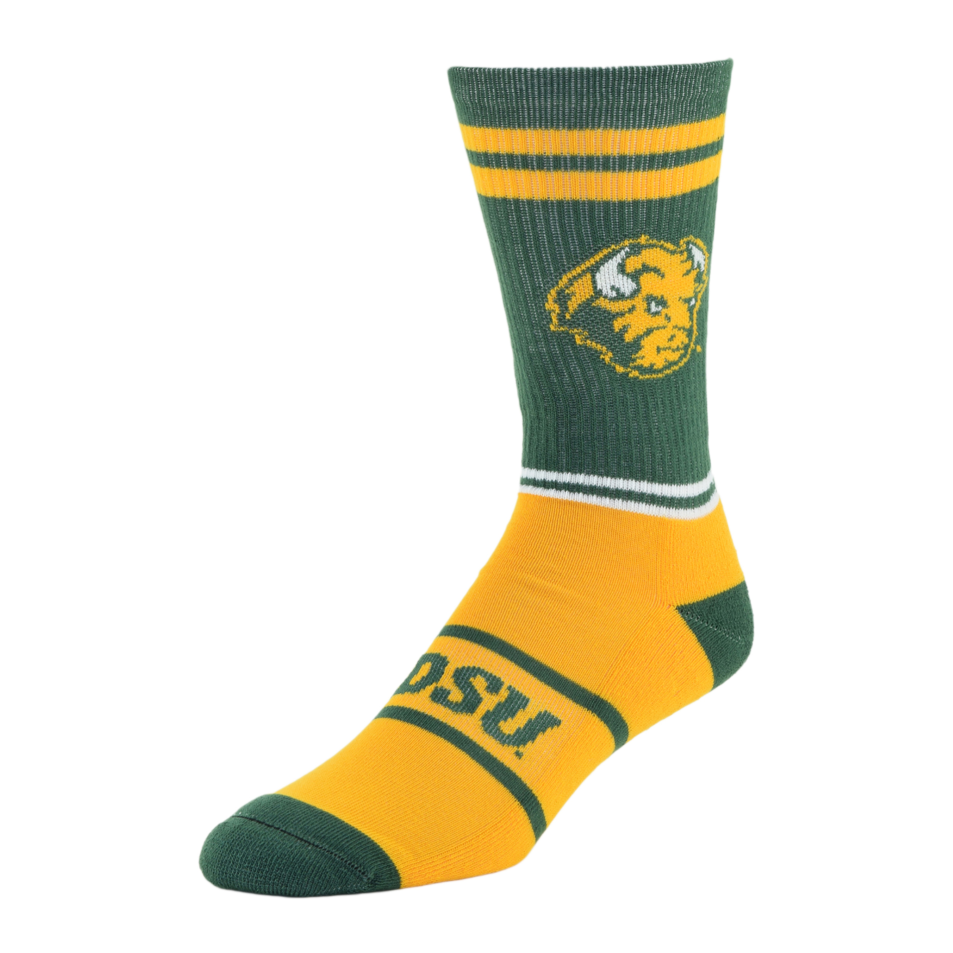 NCAA Men’s North Dakota State Bison Crew Socks