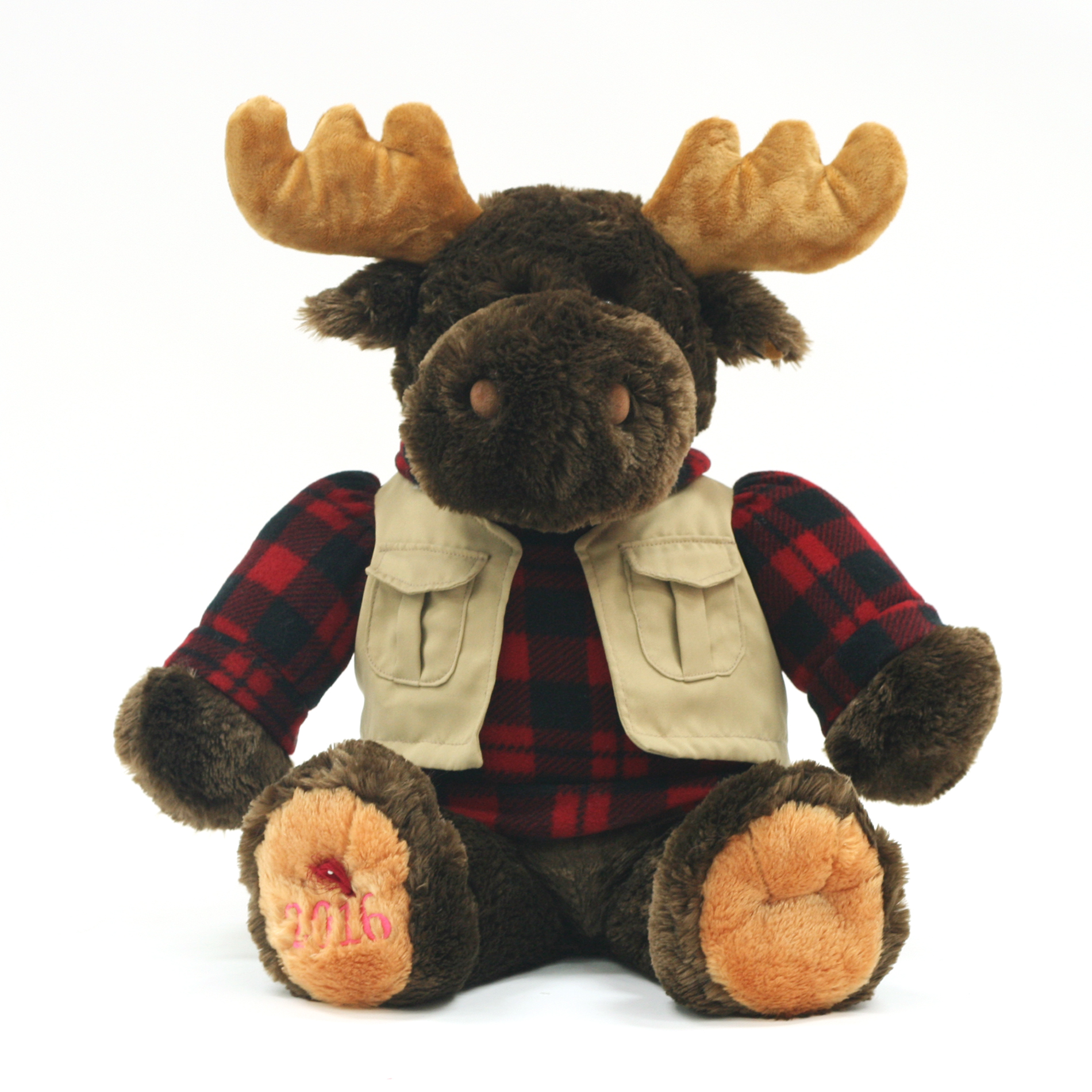 UPC 047475014415 - 2016 Christmas Collectible Plush Moose | upcitemdb.com