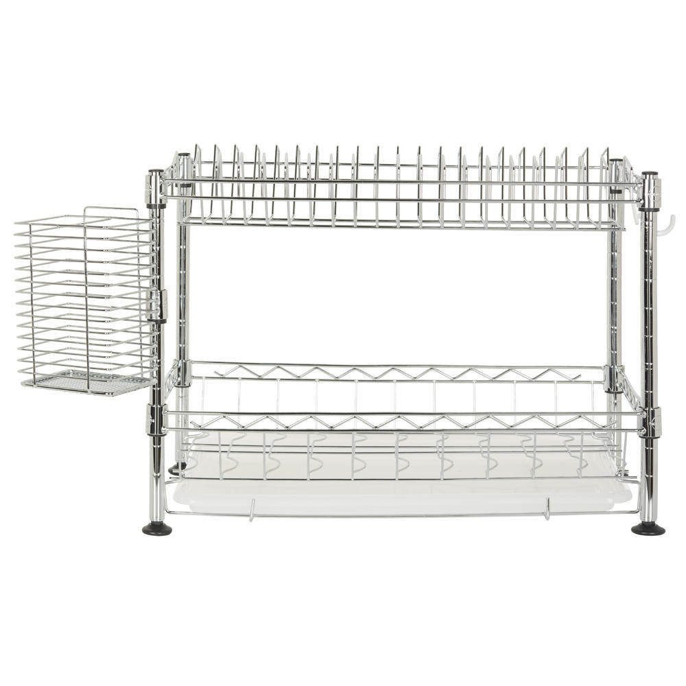 Safavieh Darina Adjustable Chrome Wire Dish Rack