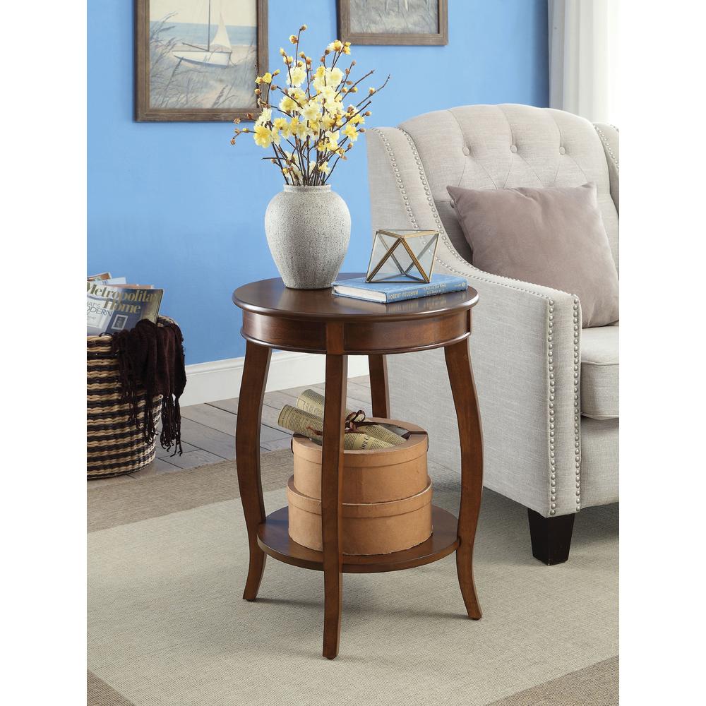 Venetian Worldwide Aberta Side Table, Walnut