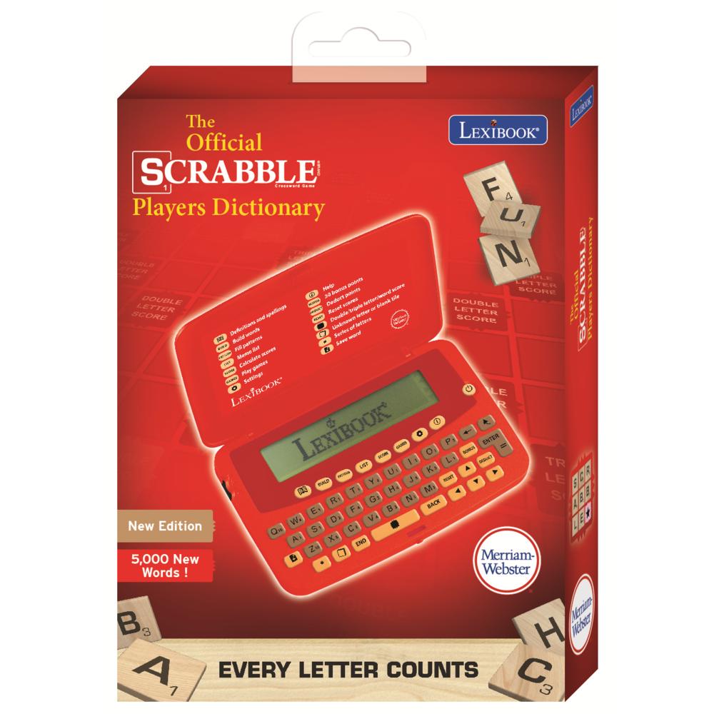 Lexibook Scrabble Dictionary Merriam Webster, 100,000 playable words ...