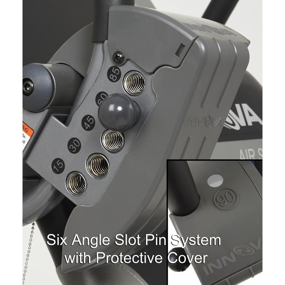 Innova Fitness ITX9900 Heavy Duty Deluxe Inversion Table with Air ...