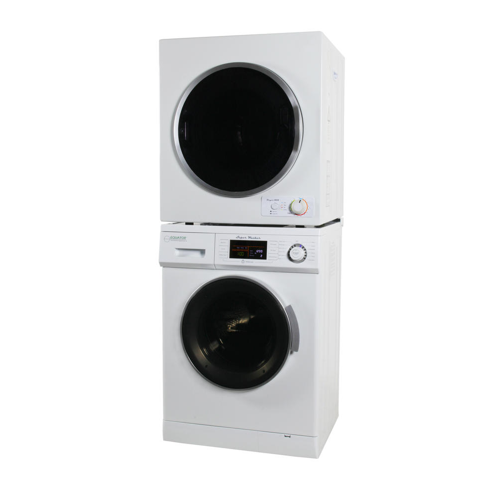 Equator EW 824 & ED 850 Stackable set of Compact Super Washer & Compact ...