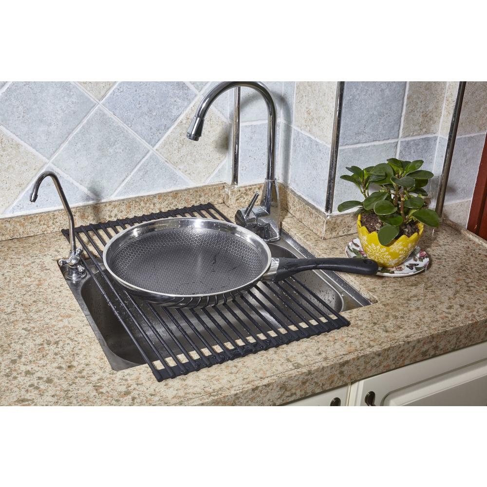 True & Tidy Roll-Up Drying Rack, 20 inches, assorted colors