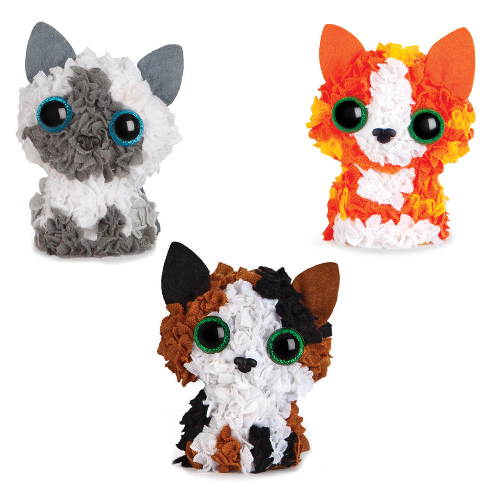 The Orb Factory Plushcraft Fabric Fun - Kitten Club