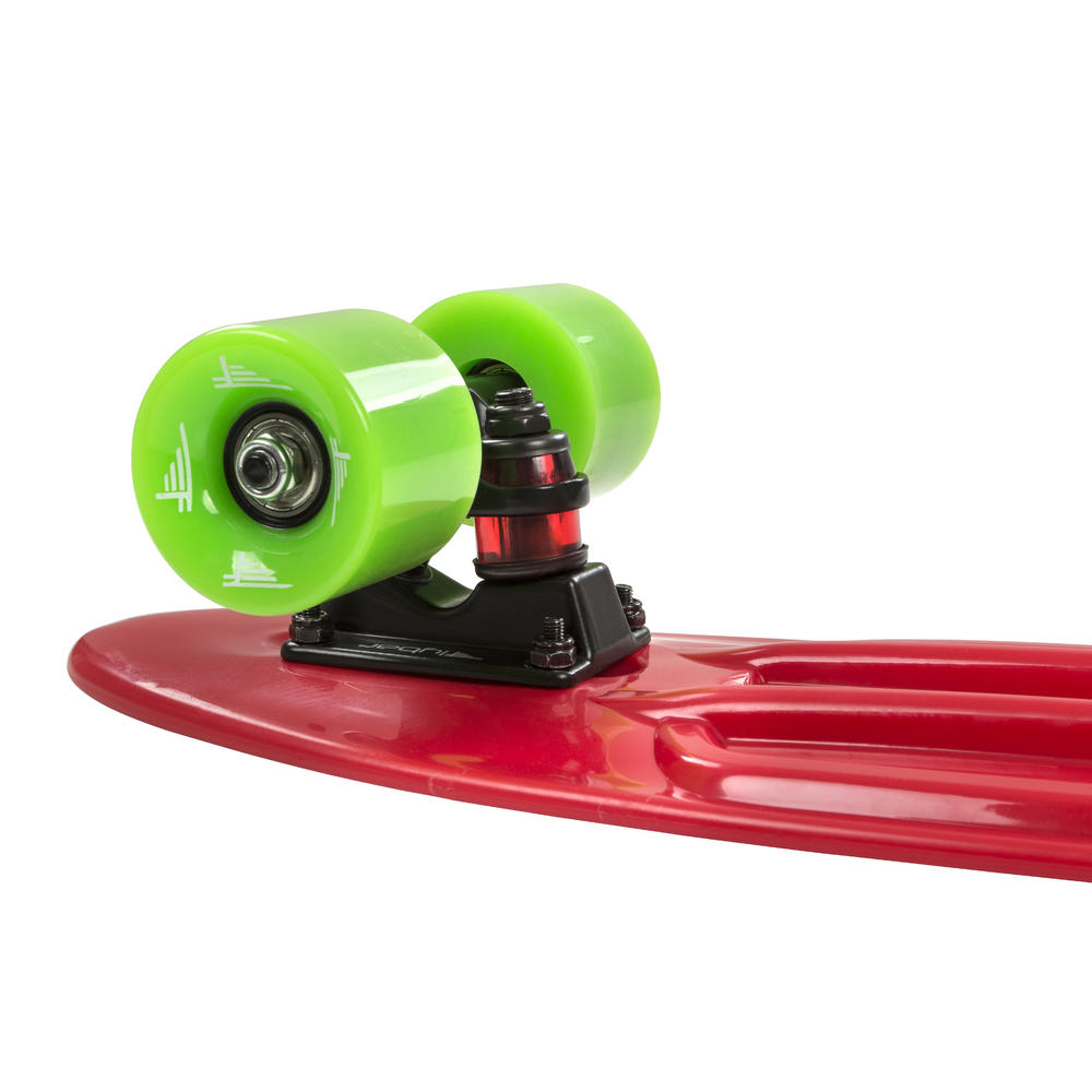 Flybar Inc. Skate 22 Inch Mini Plastic Cruiser Complete Skateboard