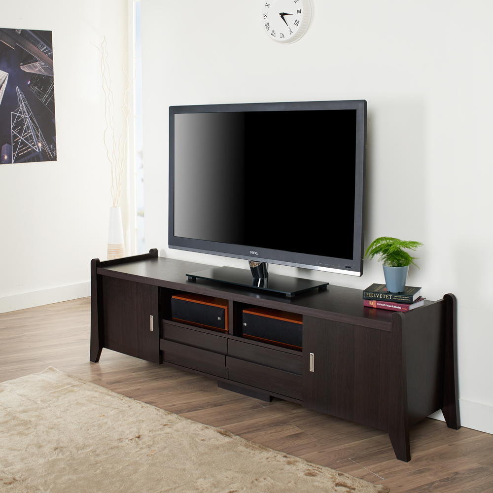 Furniture of America Tanya Low Profile Entertainment Center