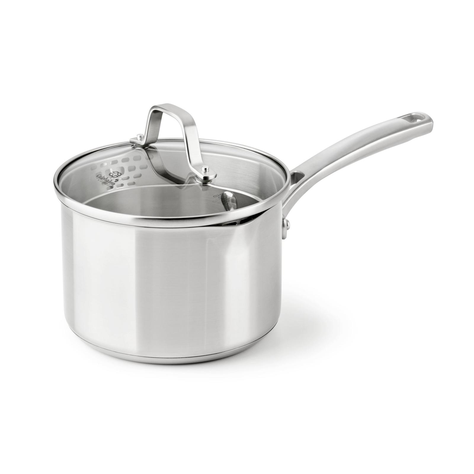 Calphalon Classic Stainless Steel 2.5-Qt. Sauce Pan