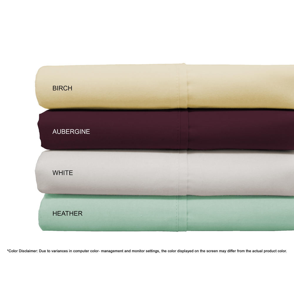 Color Sense 500 Thread Count Cotton Rich Easy Care Sheet Set