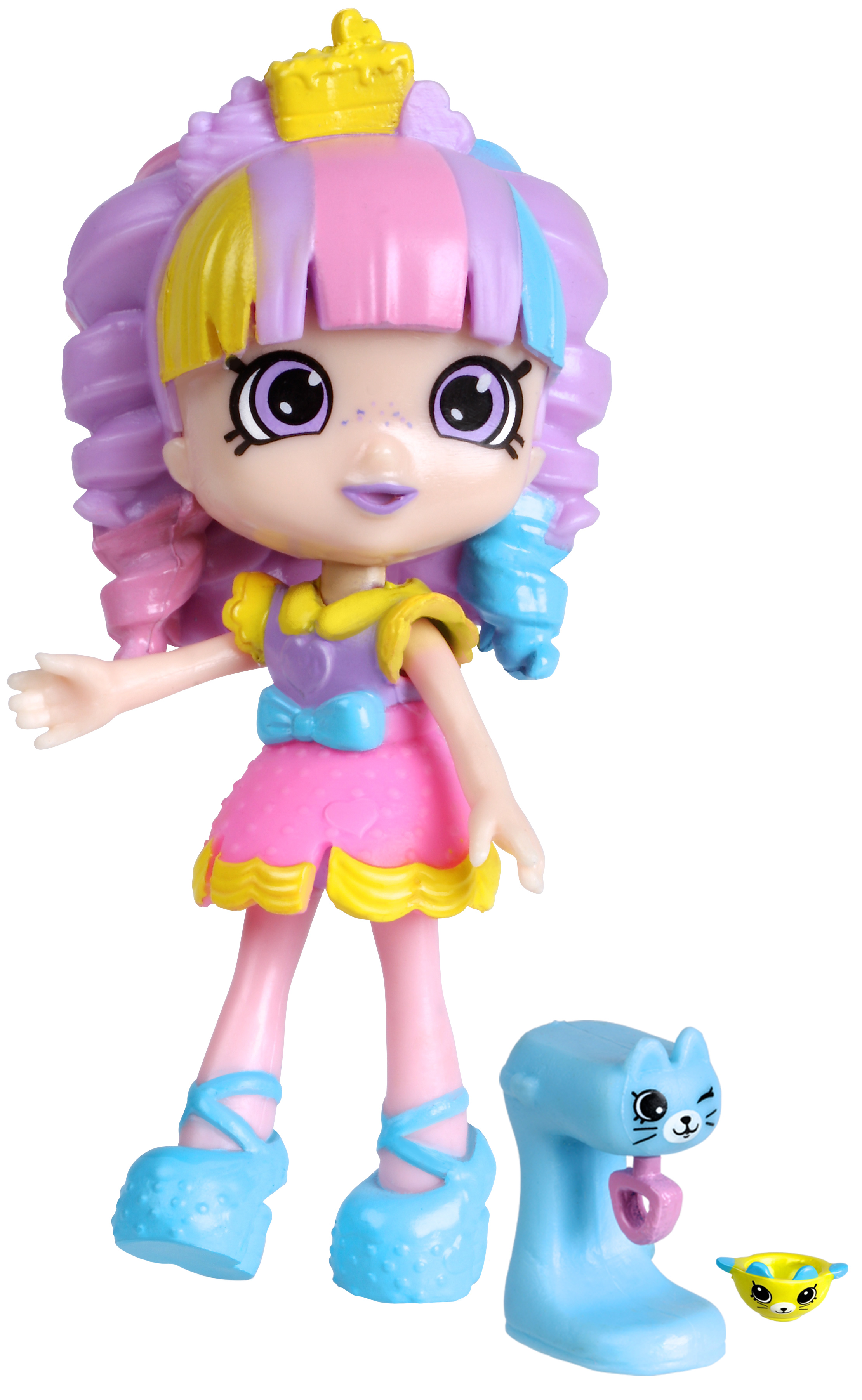 Shopkins Shoppies Doll w/ Accessories: Rainbow Kate