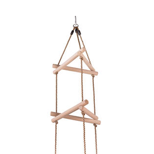 Swingan –5 Steps Triangle Climbing Rope Ladder – Fully Assembled