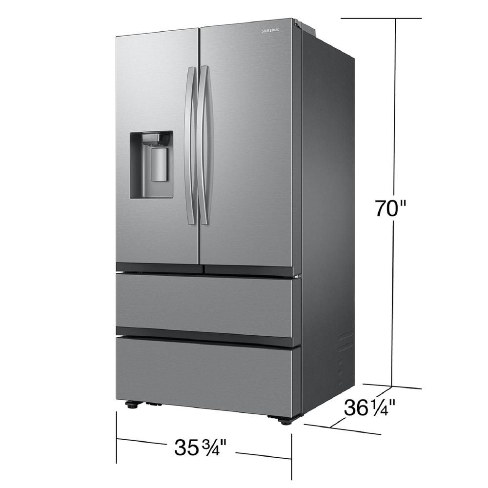 Samsung RF31CG7400SRAA 30cu.ft. Mega Capacity 4-Door French Door ...
