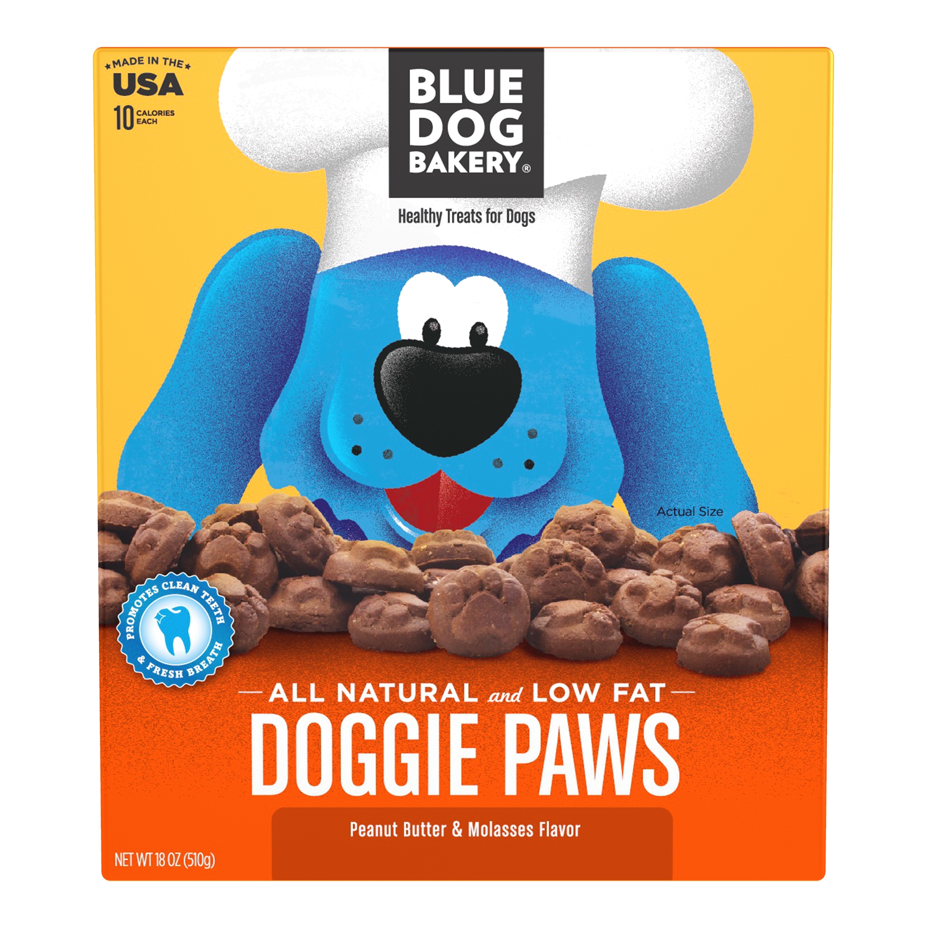 Blue Dog Bakery Doggie Paws, 18 Oz.