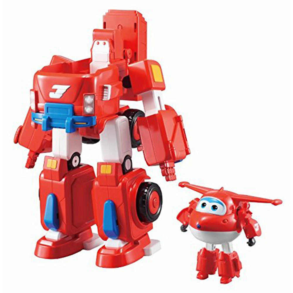 Super Wings Jett's Super Robot Large Transforming Vehicle