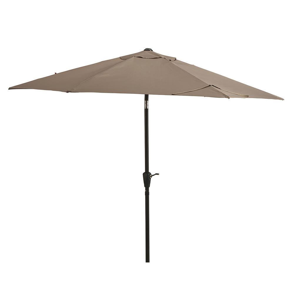 Essential Garden 9' Outdoor Patio Umbrella - Tan