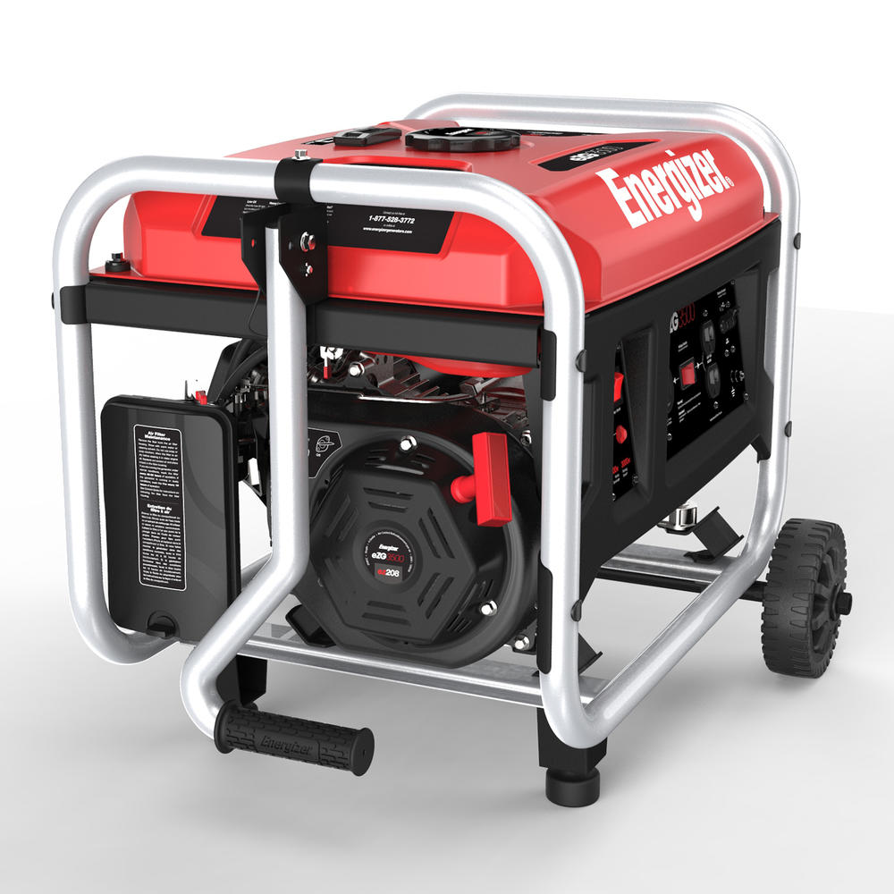 Energizer eZG3500 3 500-Watt Gasoline Powered Portable Generator