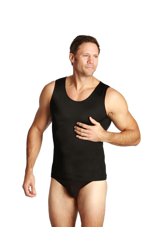 Insta Slim Mens Compression Tank Bodysuit