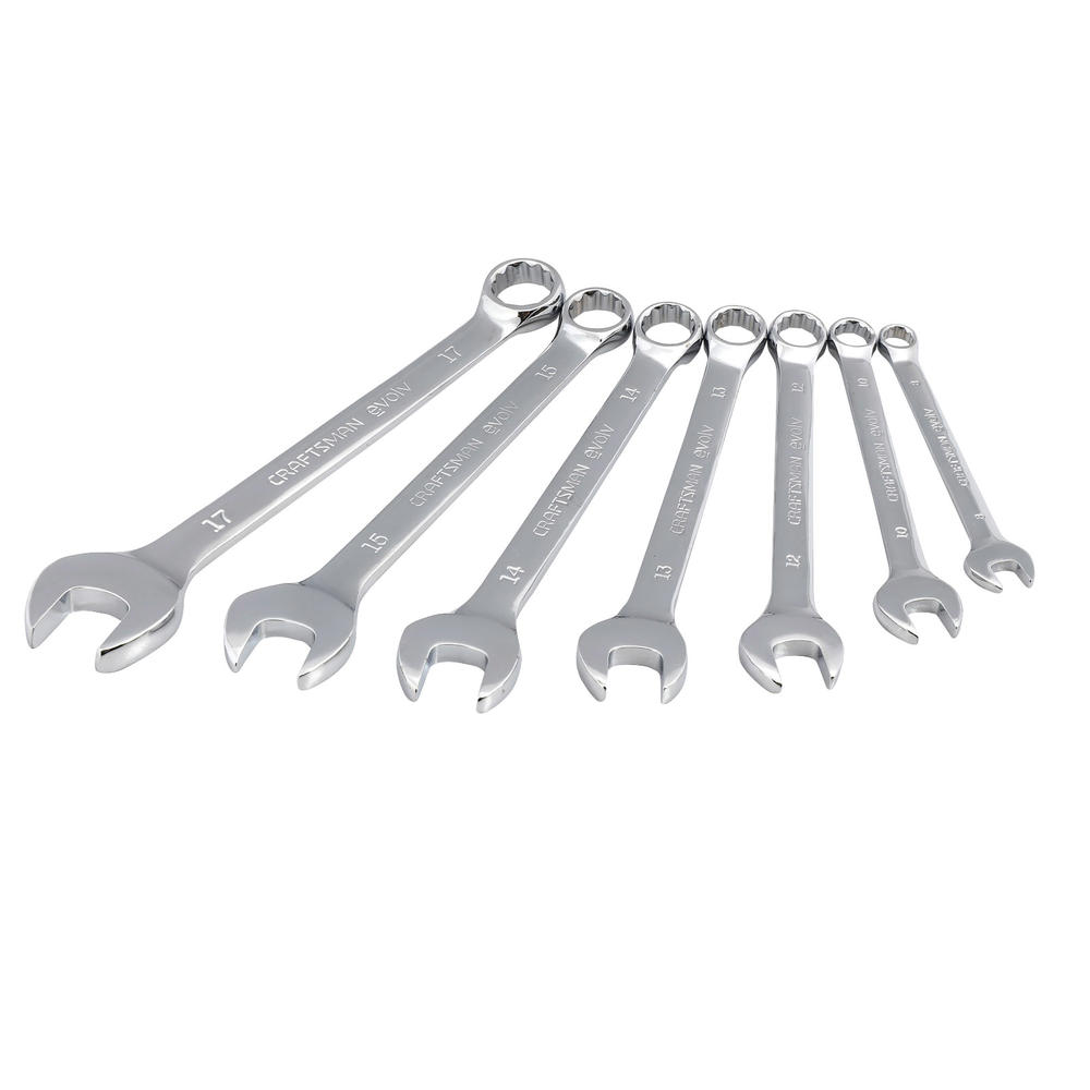 Evolv 7 Pc. Standard Combination Wrench Set