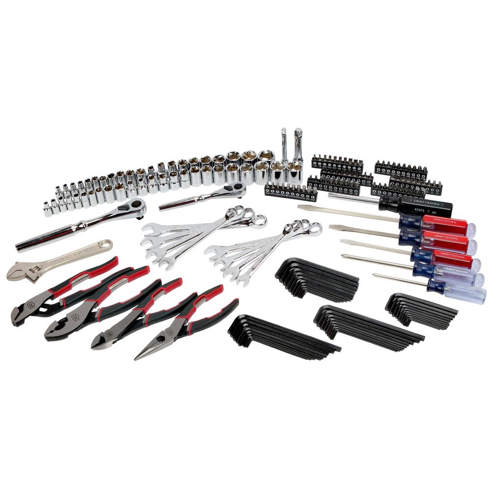 Craftsman 178-Piece Mechanics Tool Set with Metal Hand Box
