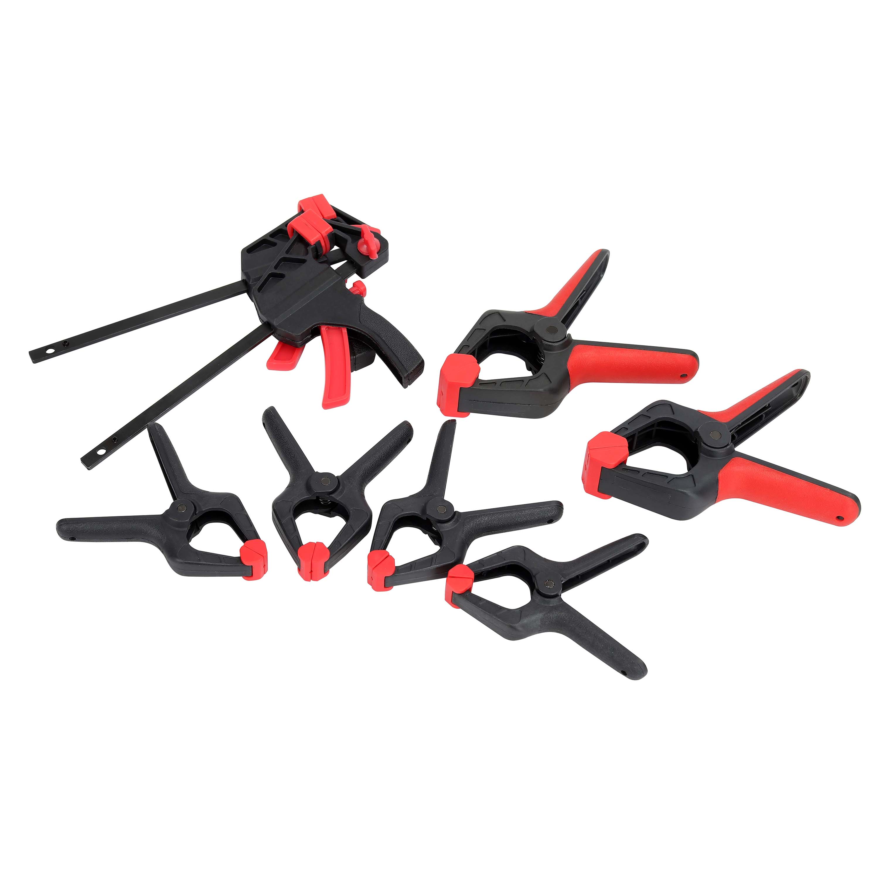 WORKPRO 8-Piece Hobby Clamp Set