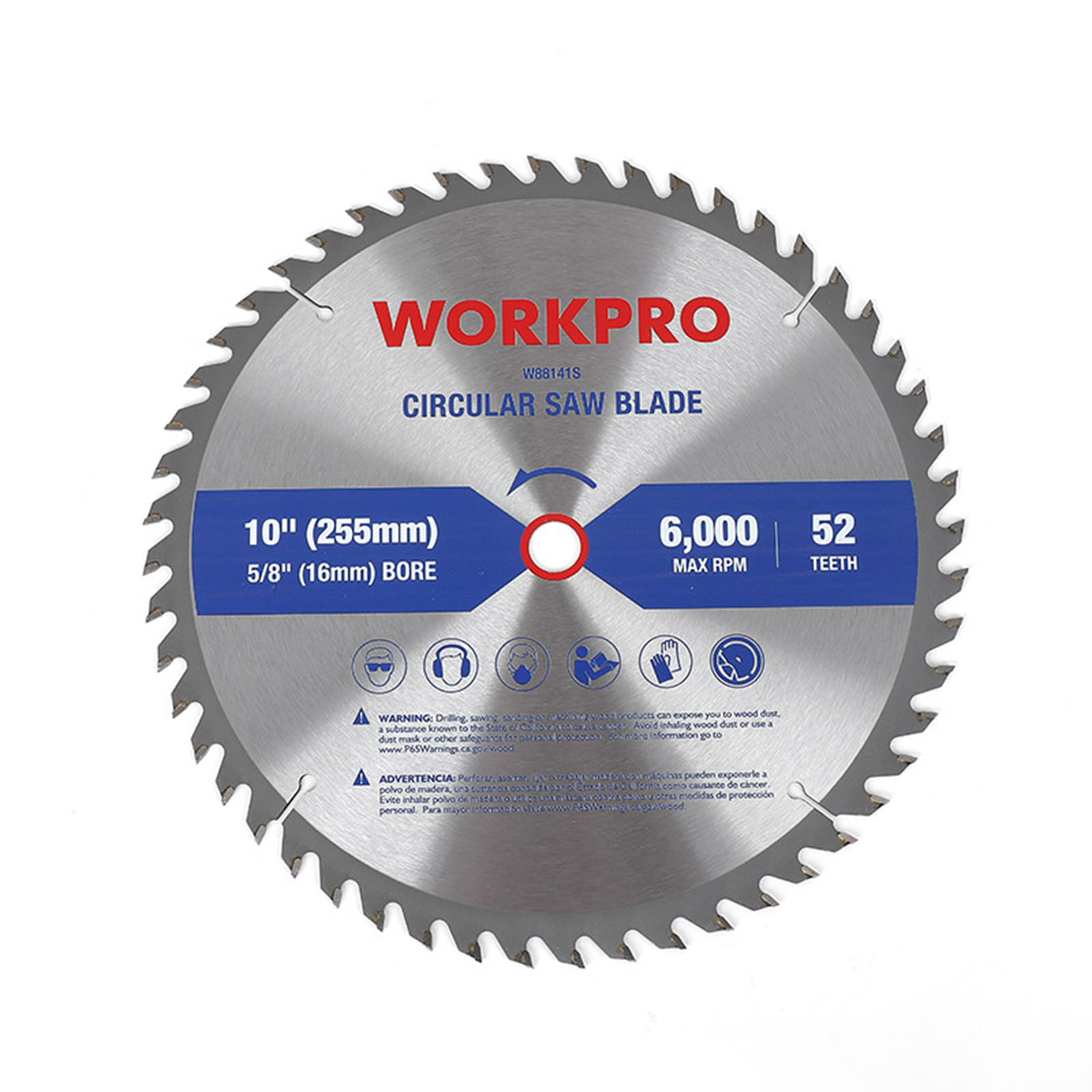 WORKPRO 10" Circular Saw Blade