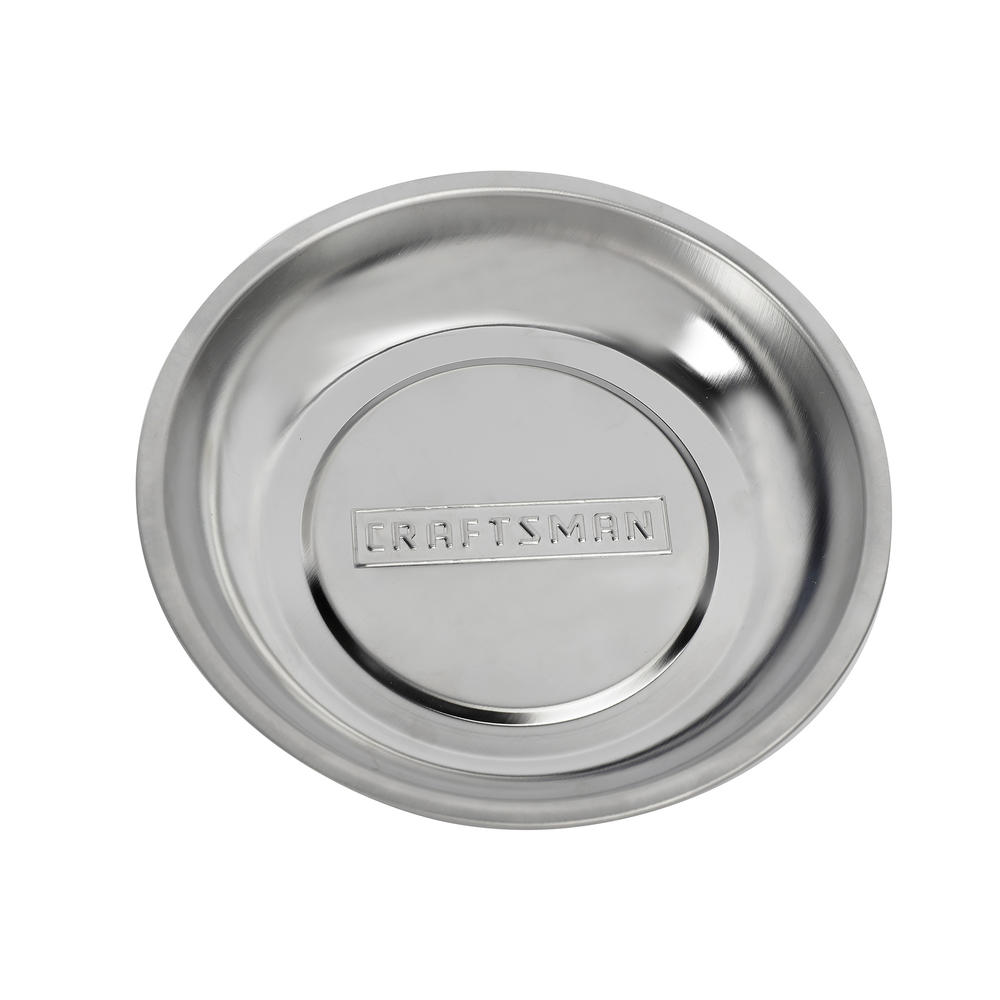 Craftsman Stainless Steel Magnetic Bowl, 6-inch