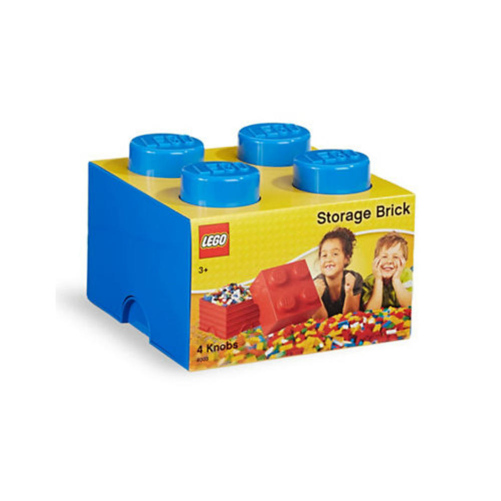 LEGO Storage Brick 4-Stud Bright Blue