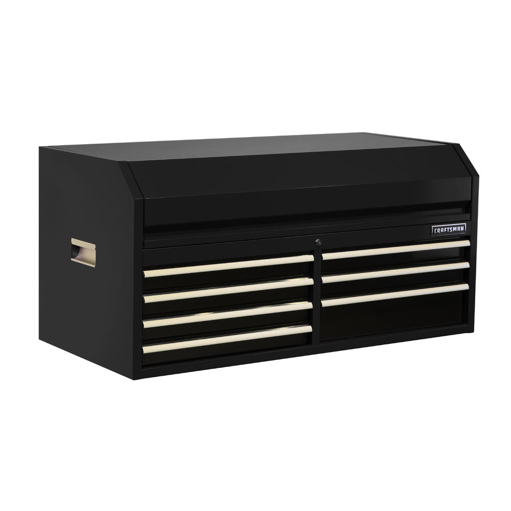Craftsman 53"7 Drawer Top Chest – Black
