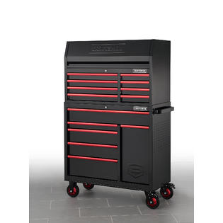 Craftsman 41" 6-Drawer Rolling Tool Cart - Black