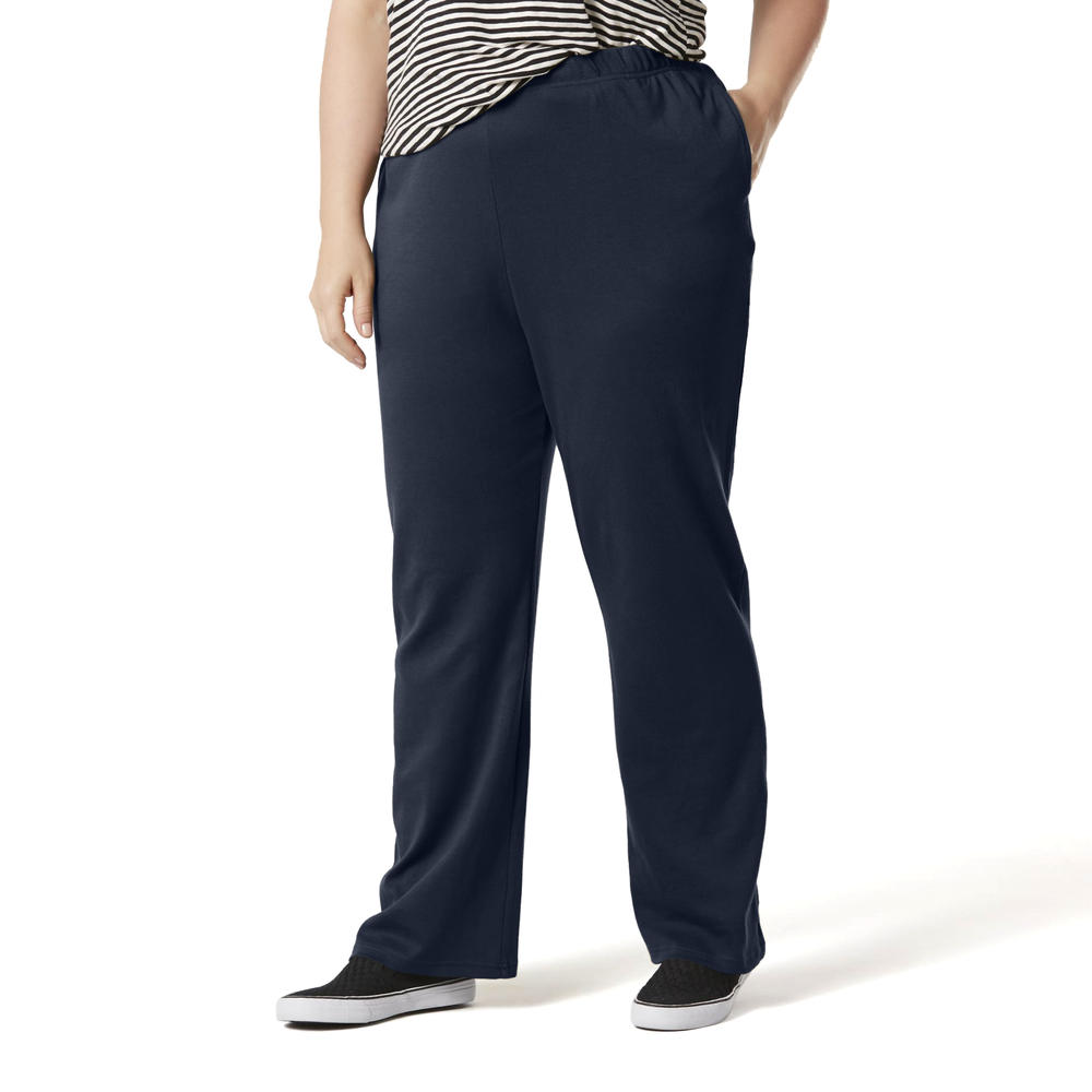 Laura Scott Women's Plus Knit Pants