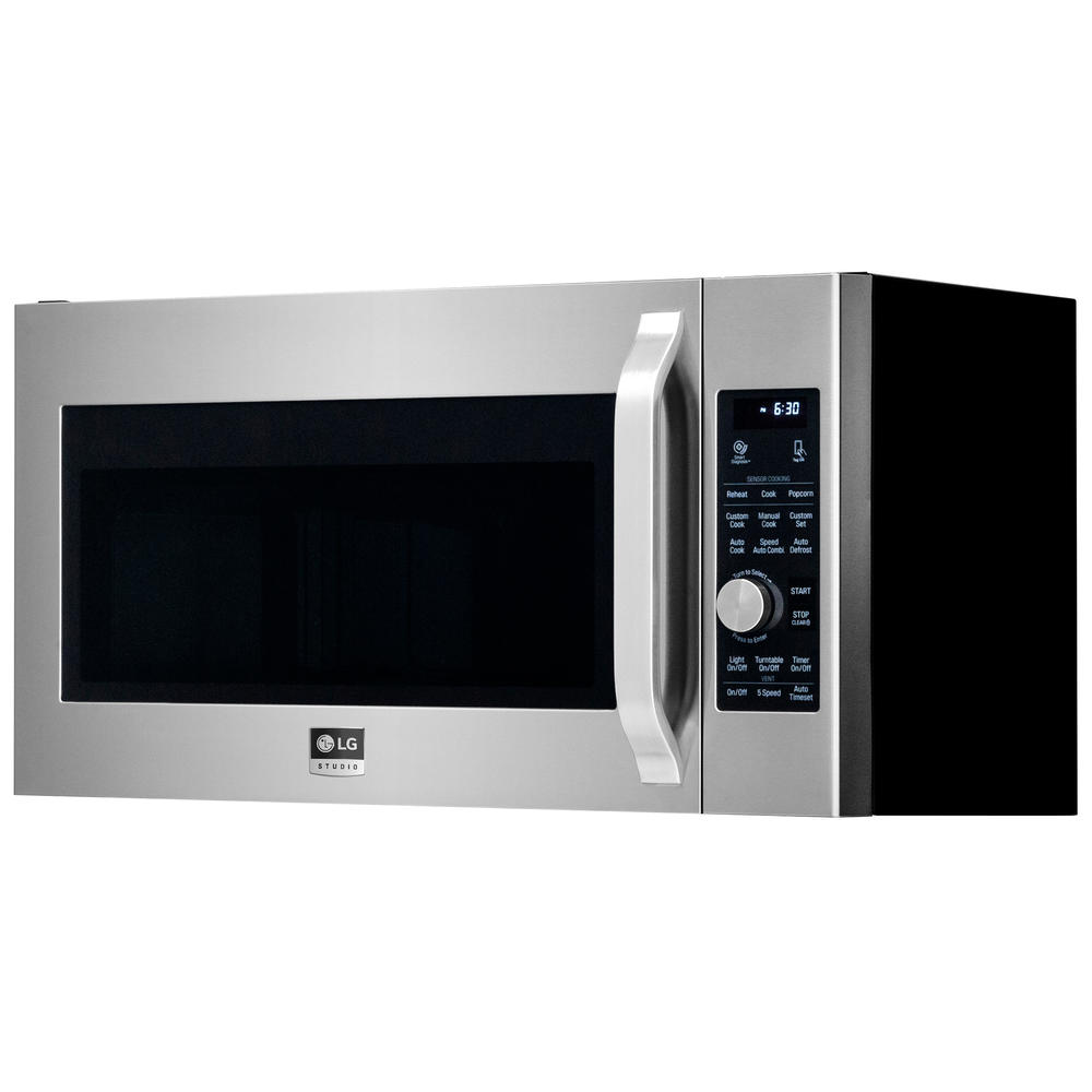 LG STUDIO LSMC3086ST 1.7 cu. ft. Over-the-Range Convection Microwave ...