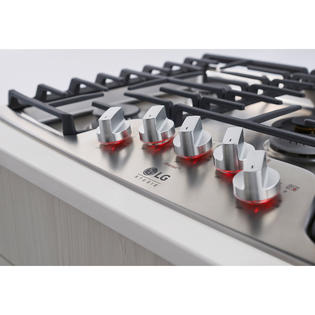 LG STUDIO LSCG307ST Series 30” Gas Cooktop – Stainless Steel