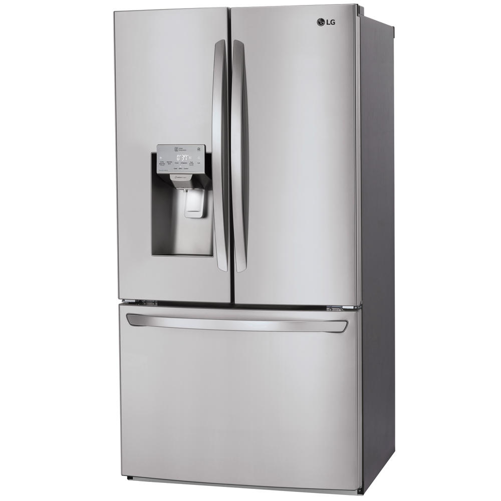 LG LFXS28968S 27.9 cu. ft. Smart Wi-Fi Enabled French Door Refrigerator ...