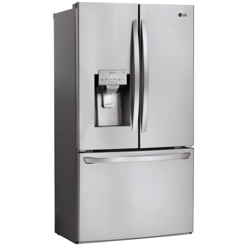 LG LFXS28968S 27.9 cu. ft. Smart Wi-Fi Enabled French Door Refrigerator ...