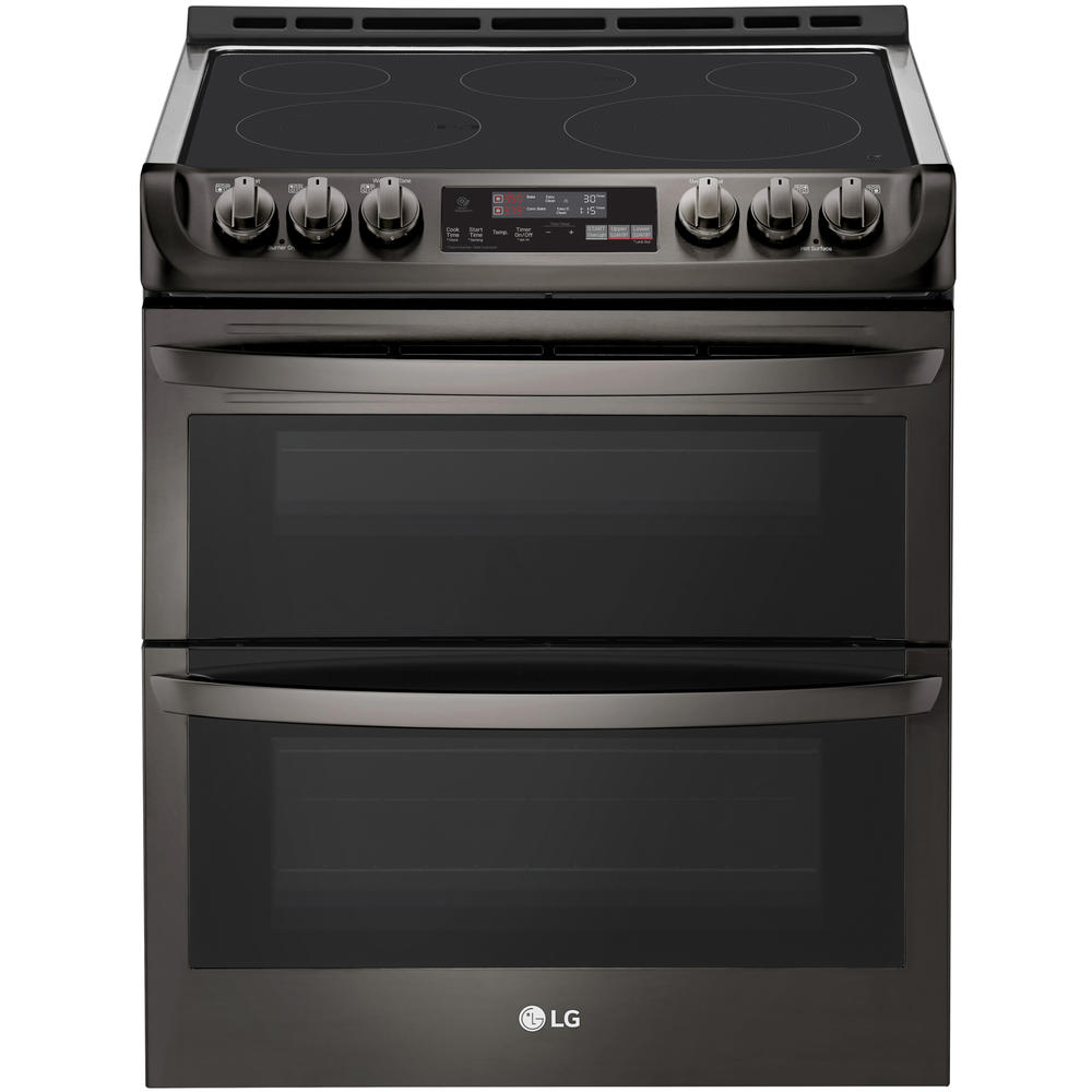LG LTE4815BD 7.3 cu. ft. Smart Double Electric Range w/ ProBake ...