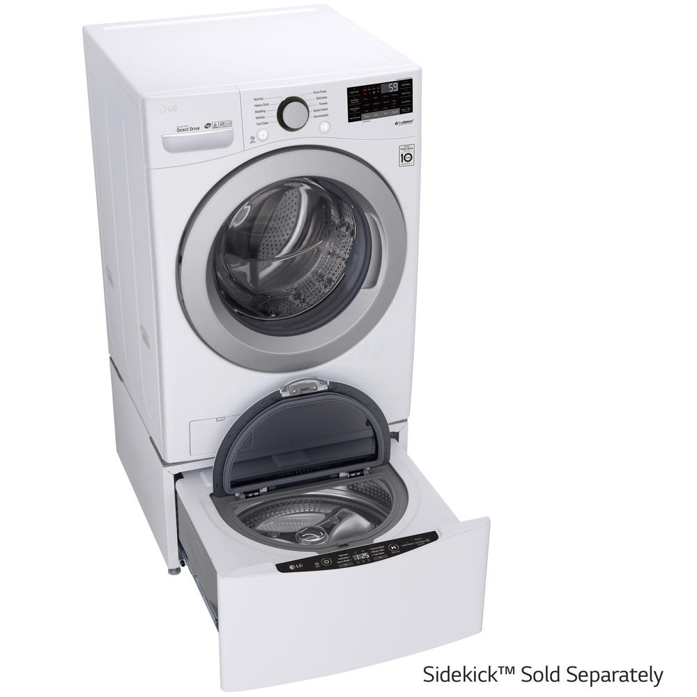 LG WM3500CW 4.5 cu. ft. Smart Wi-Fi Enabled Front Load Washer - White